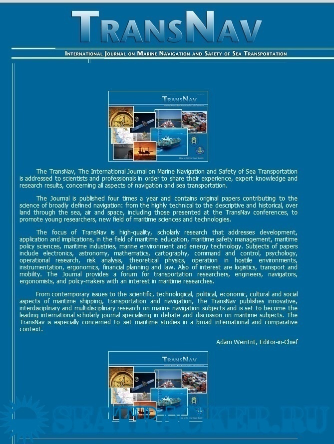 TransNav Journal Vol. 18 No. 4 (December) - Adam Weintrit (Editor) [2024, PDF] › Marine Tracker