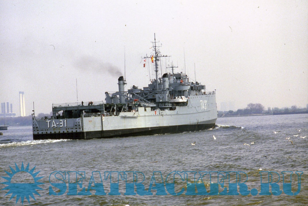 Архивные чертежи испанского военного транспорта GALICIA (TA-31) 1971 год - нет данных [1971 ...