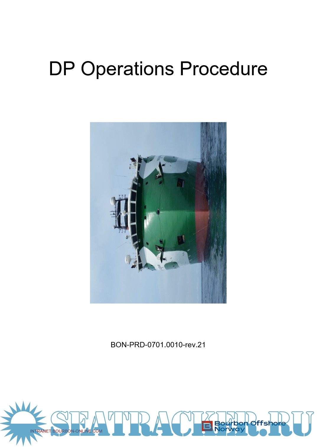 DP Operations Procedure BON-PRD-0701.0010-rev.21 - Bourbon Offshore Norway [2018, PDF] › Marine ...