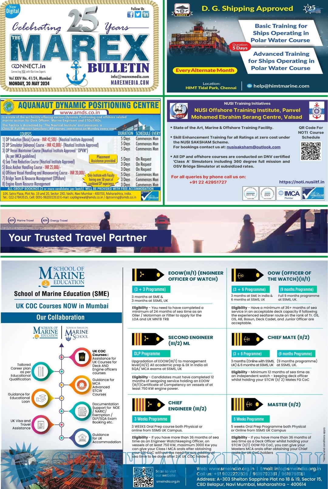 The Marex Bulletin - No. 41/24 - Marex India [2024, PDF] › Marine Tracker