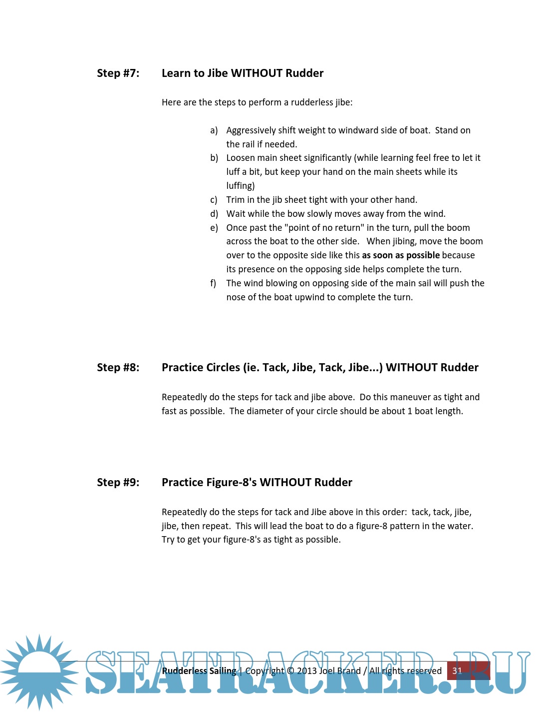 Rudderless Sailing - Brand J. [2013, PDF] › Marine Tracker