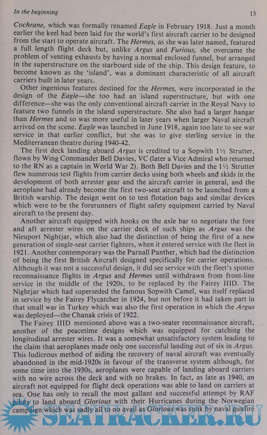 The British aircraft carrier - Paul Beaver [1987, PDF] › Marine Tracker