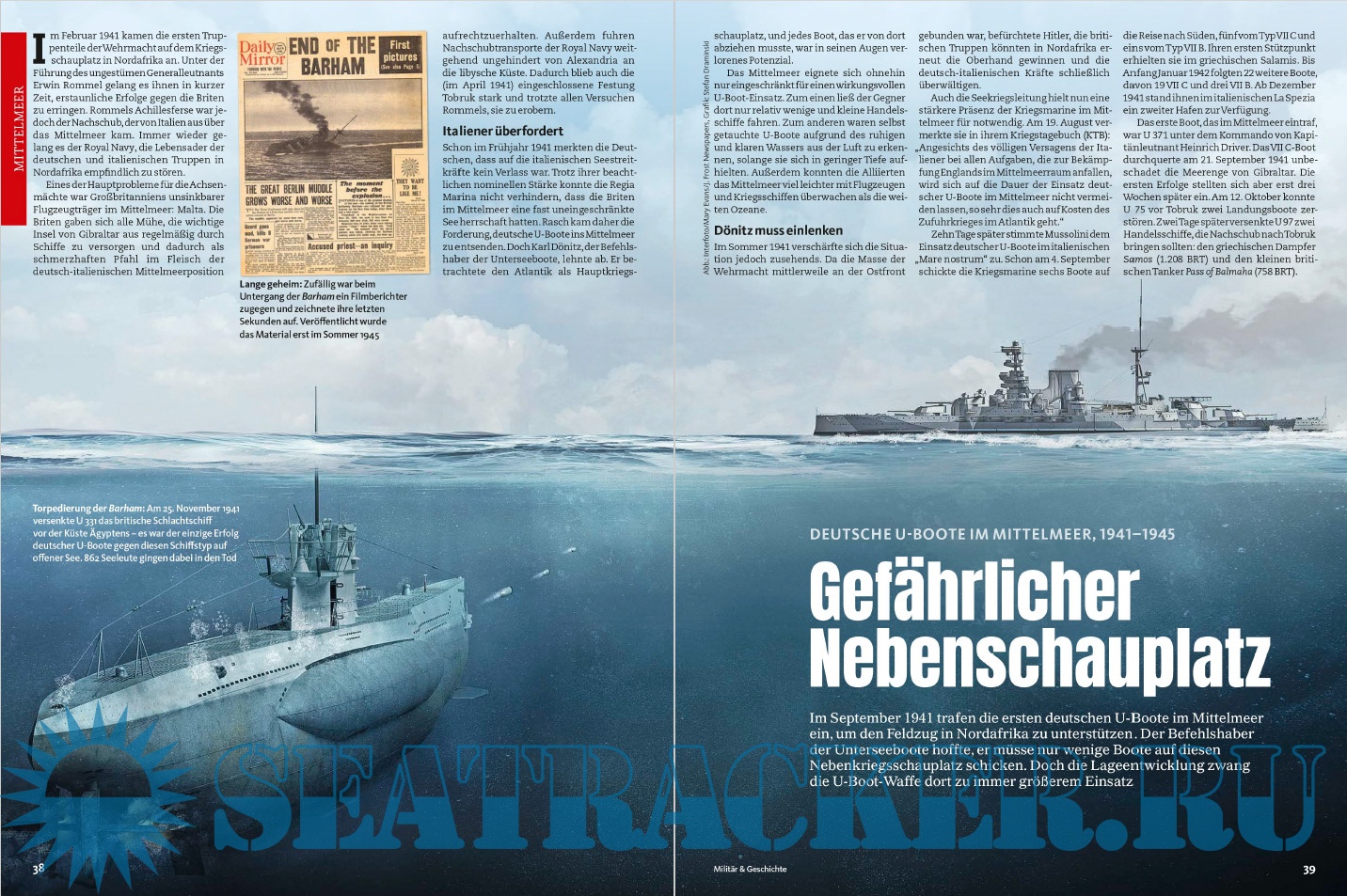 U-Boot Typ VIIC - GeraMond Verlag GmbH [2025, PDF] › Marine Tracker