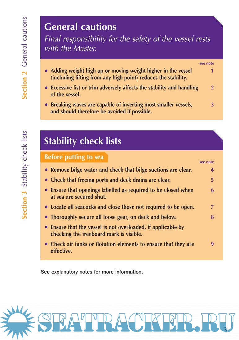 Stability Guidance Booklet for Powered Vessels - MCA [2017, PDF ...