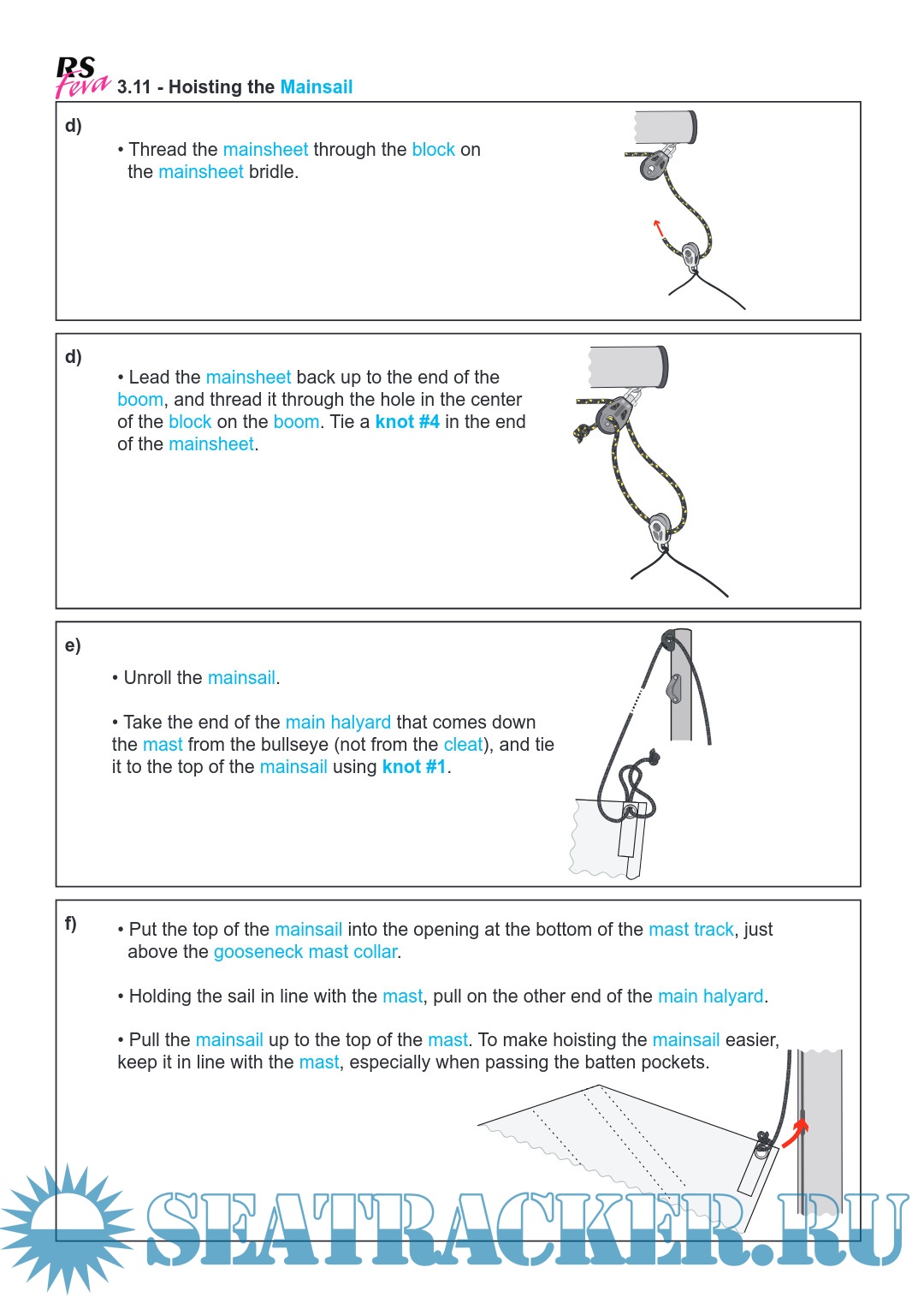Rigging Manual V5 - RS Aero [PDF] › Marine Tracker
