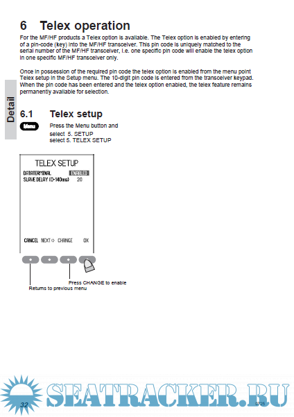 SAILOR System 5000 MF/HF 150/250/500W User manual - Thrane & Thrane A/S ...