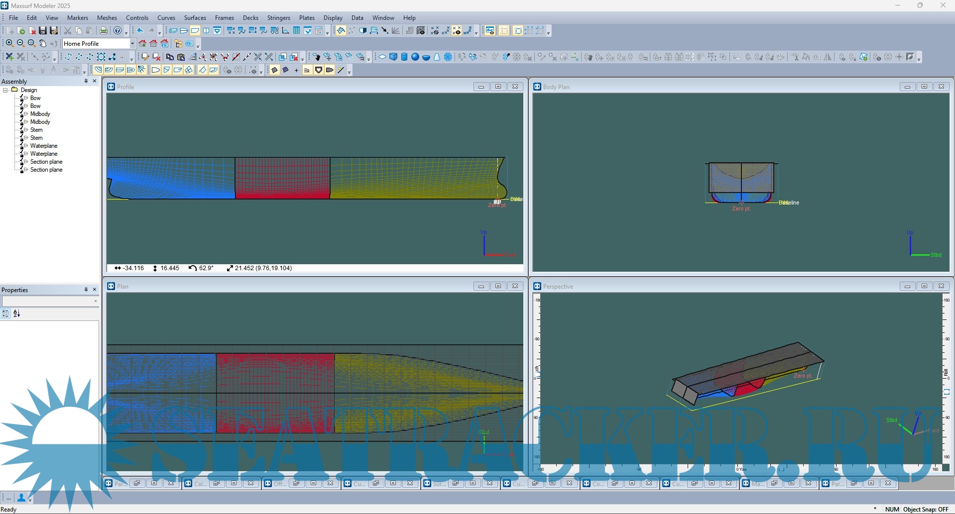Maxsurf v25.00.00.280 - Bentley [2025] › Marine Tracker