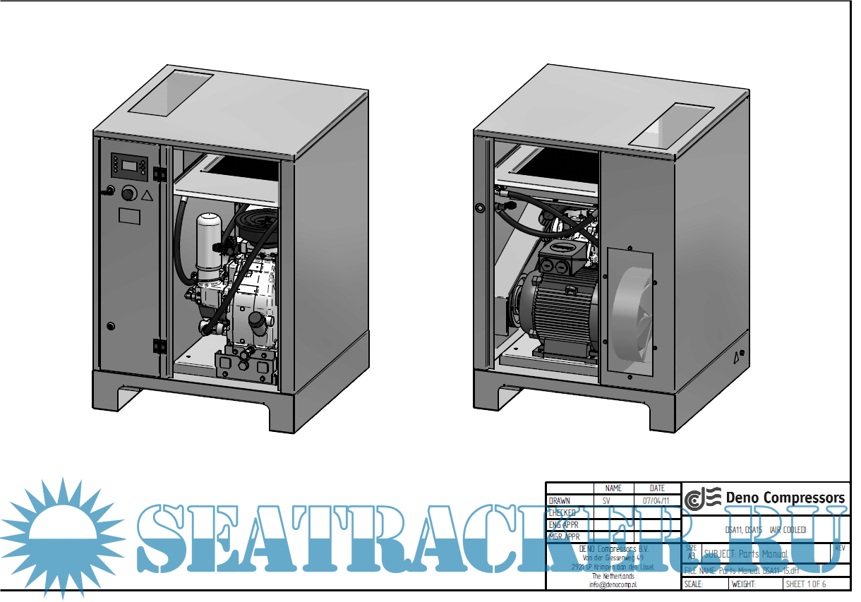 DENO Compressor DSA Series Manual - Denocomp.nl [PDF] › Marine Tracker