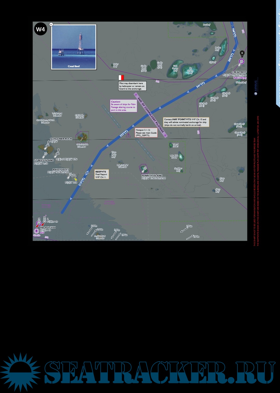 Passage Planning Notes - South of Cairns, Whitsundays and Hydrographers ...