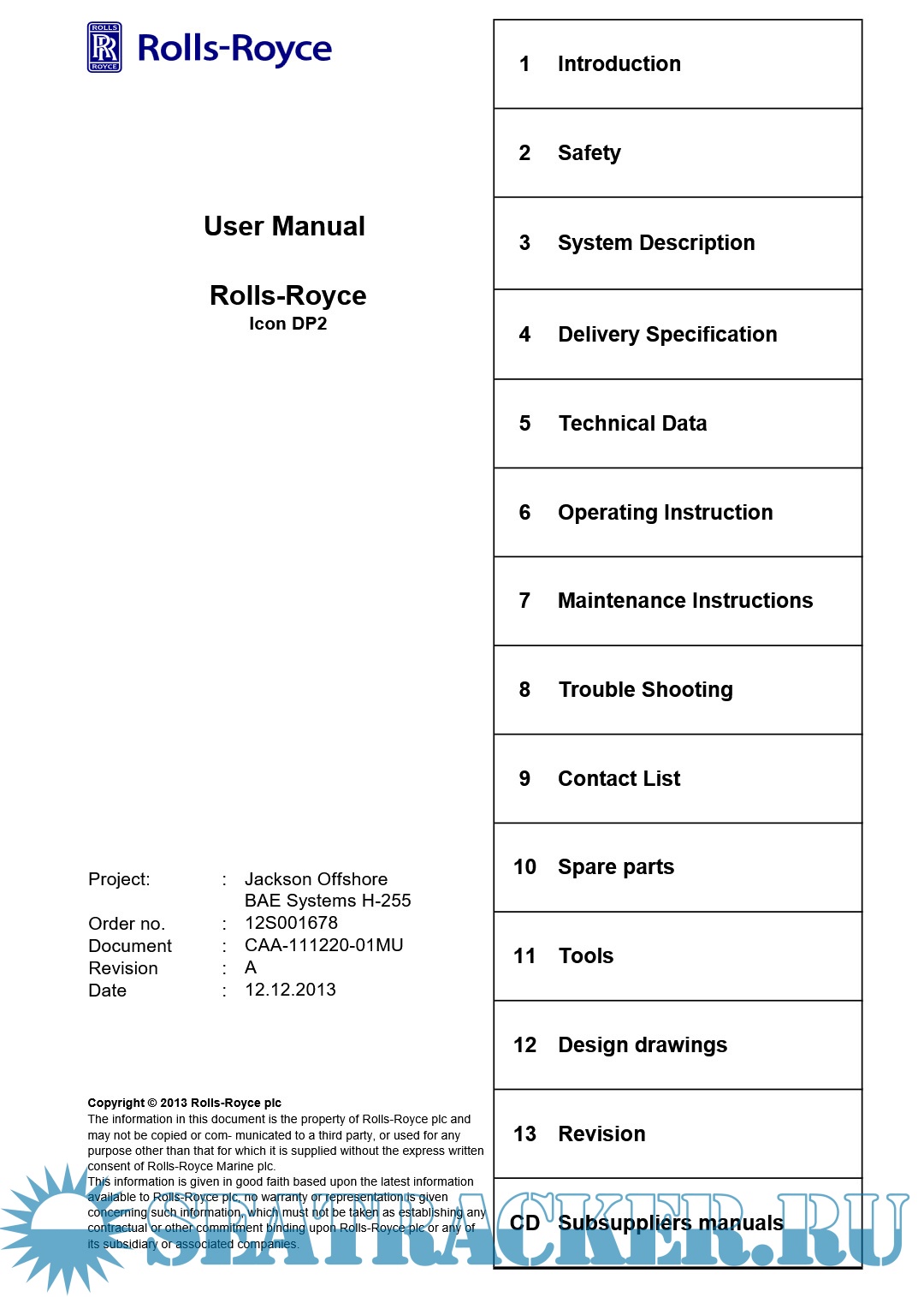 Icon DP2 Dynamic Positioning System Class 2 User Manual - Rolls-Royce ...