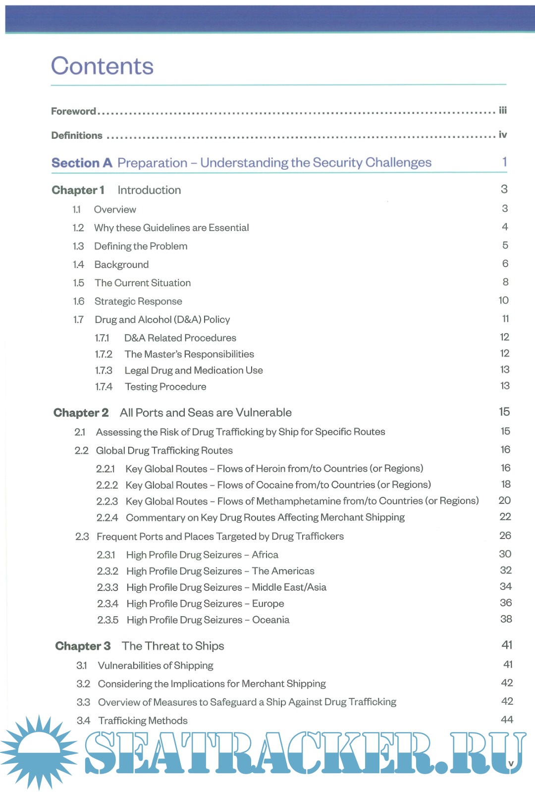 Drug Trafficking and Drug Abuse On Board Ship - International Chamber ...