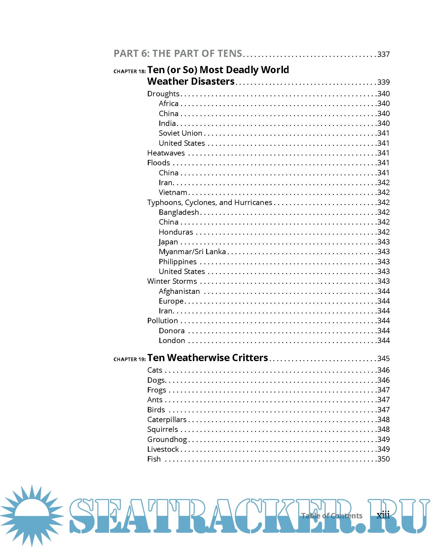 Weather For Dummies - John D. Cox [2021, PDF] › Marine Tracker