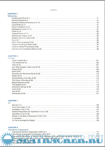 Mariners Handbook NP 100 - UKHO [2020, PDF] › Marine Tracker