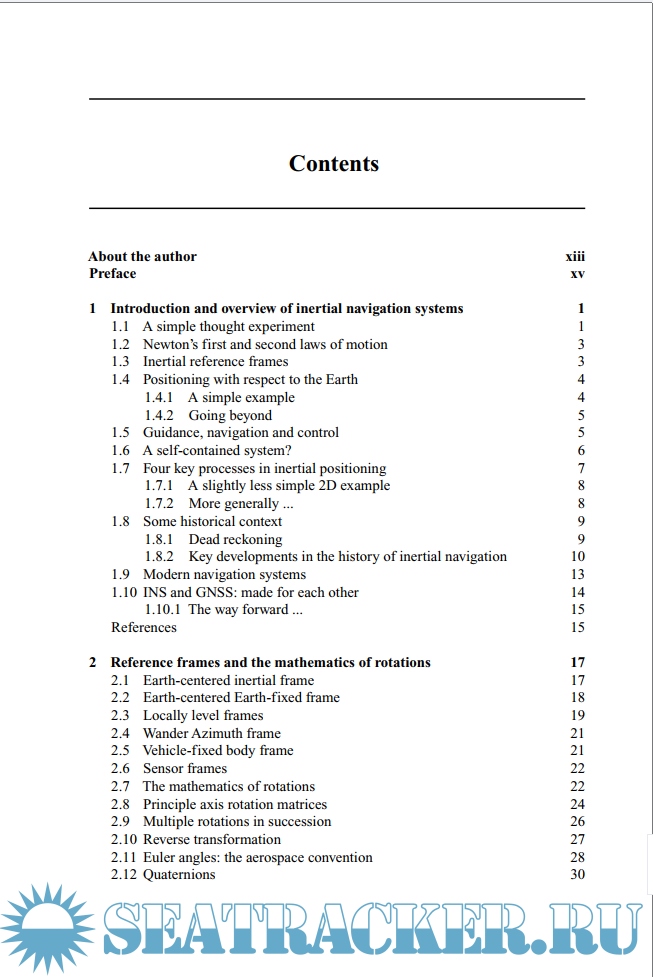 Fundamentals of Inertial Navigation Systems and Aiding - Michael ...