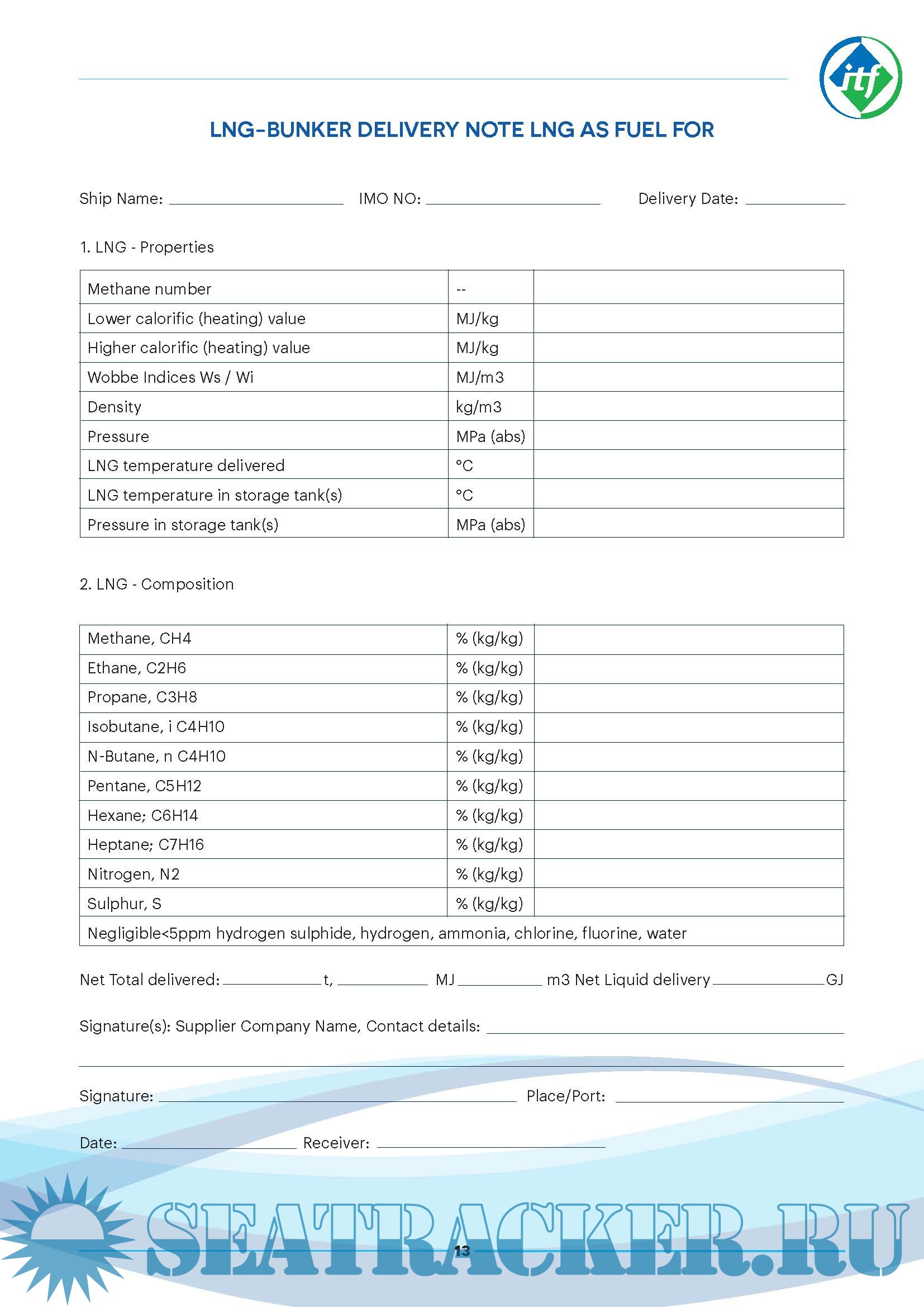 International code of safety for ships using gases or other low ...