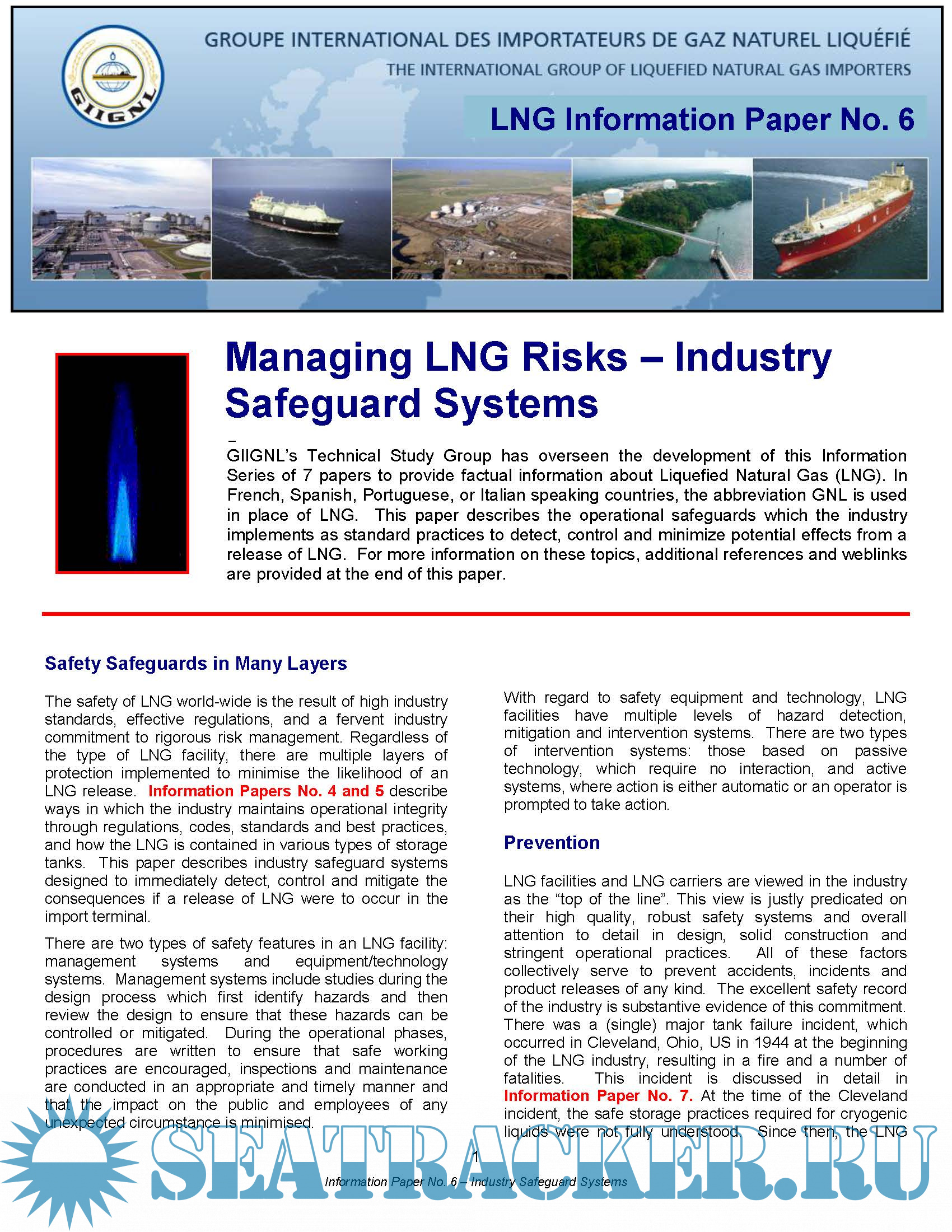 LNG Information Papers (1-7) - GIIGNL [20xx, PDF] › Marine Tracker