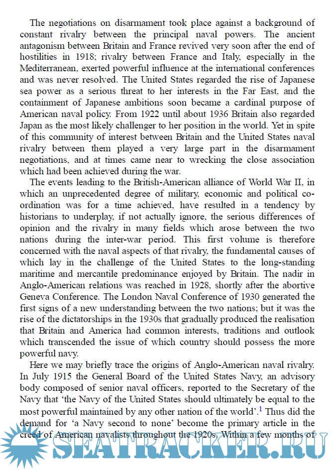 Naval Policy Between the Wars, Volume I: The Period of Anglo-American ...