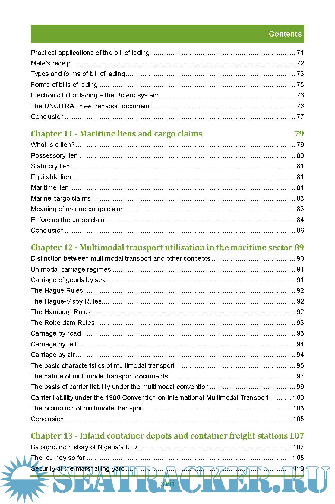 ESSAYS IN ADMIRALTY An Introduction to Legal Issues in Shipping from a ...