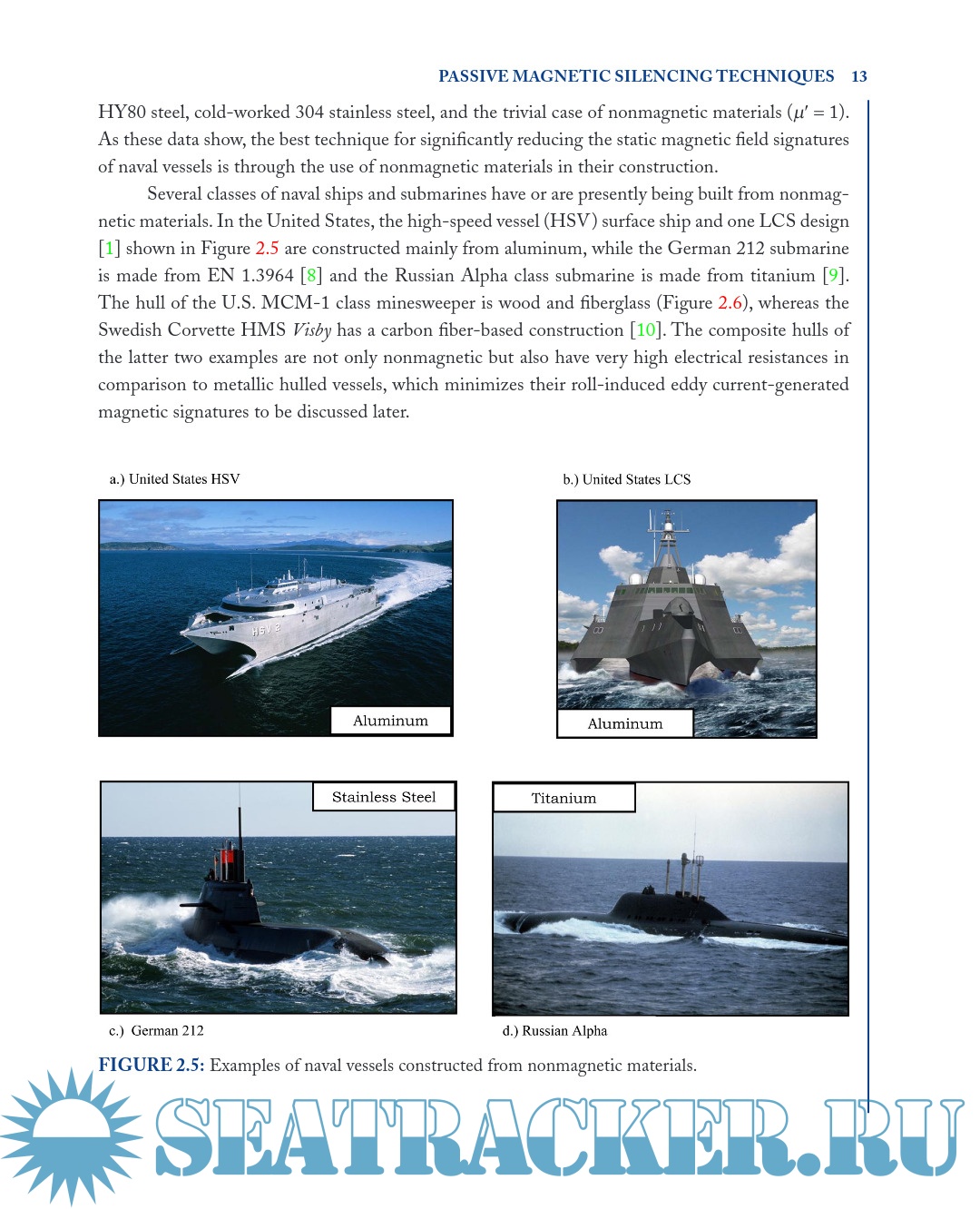 Reduction Of A Ships Magnetic Field Signatures - Holmes J.J. [2008, PDF ...
