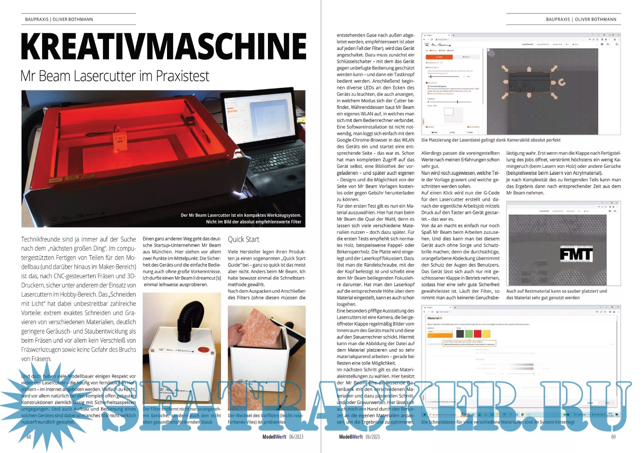 ModellWerft - Juni - Eric Schafenrort (Redaktor) [2023, PDF] › Marine Tracker