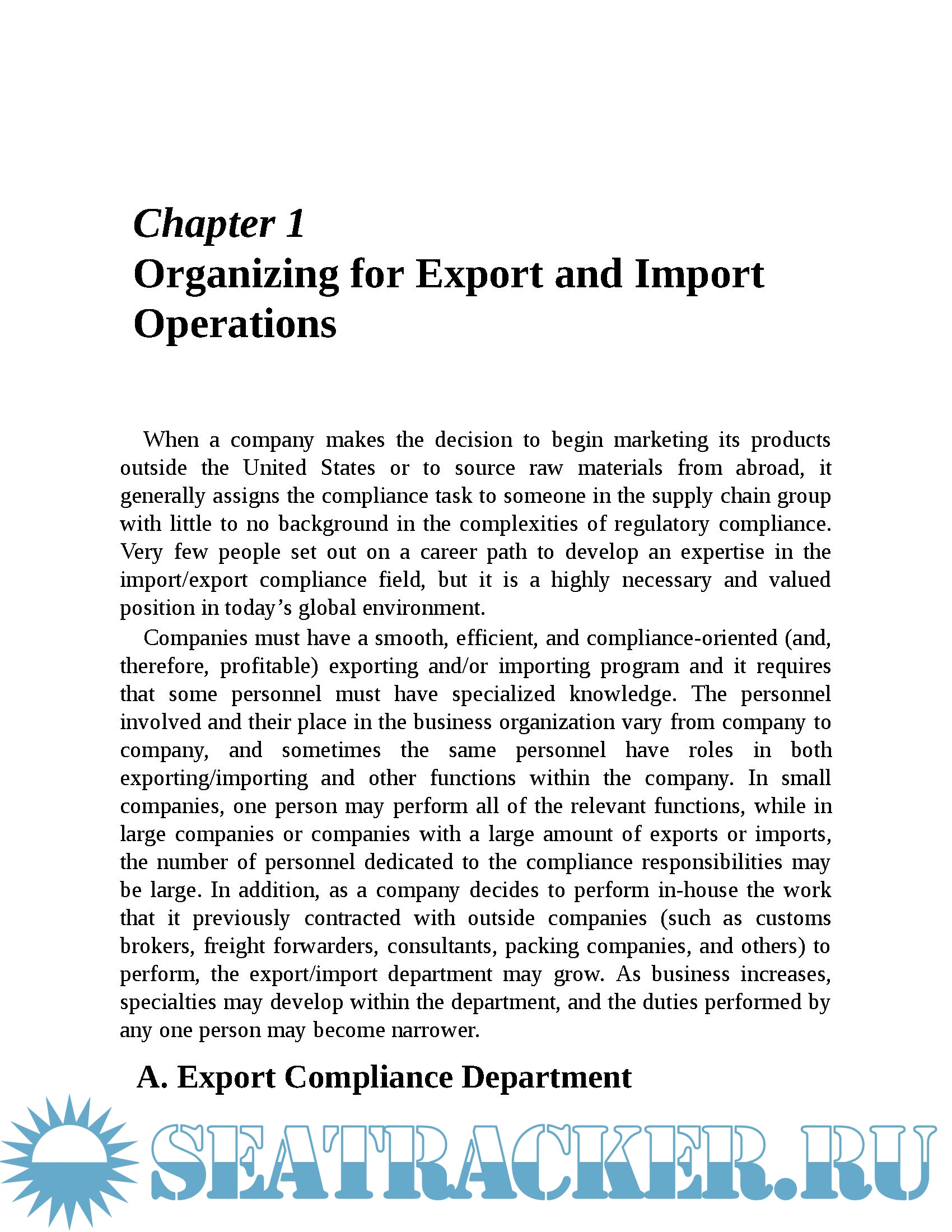 Export-Import Procedures and Documentation - Bade, Donna L. [2015, PDF ...