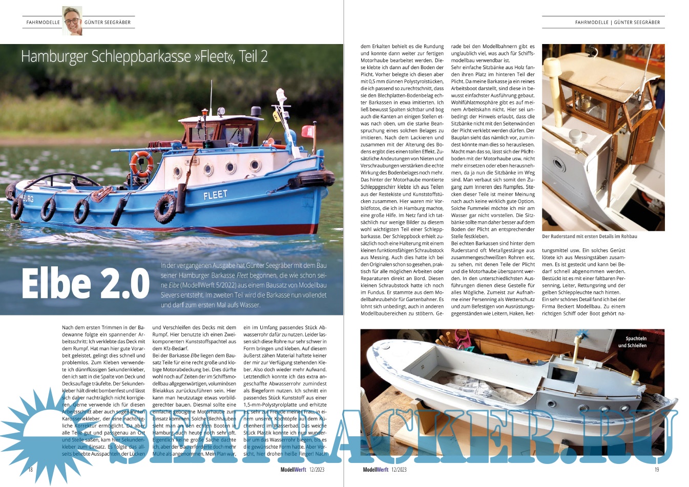 ModellWerft - Dezember - Eric Schafenrort (Redaktor) [2023, PDF] › Marine Tracker