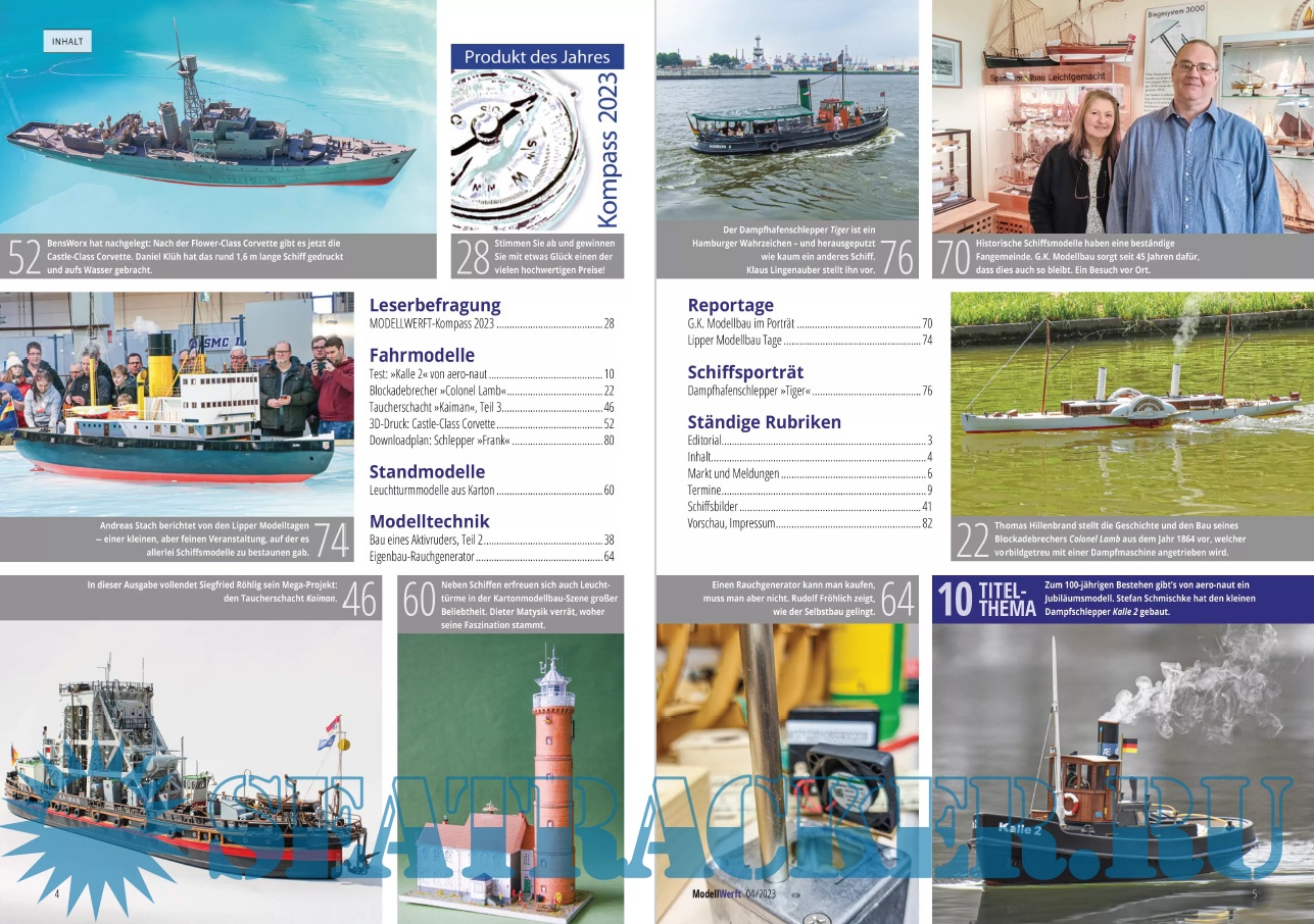 ModellWerft - April - Eric Schafenrort (Redaktor) [2023, PDF] › Marine Tracker