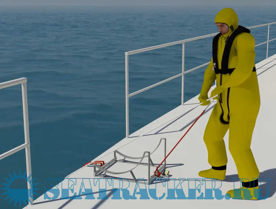 VIKING Throw Overboard Liferaft 3D Instructions [2017, AVI] :: Морской ...