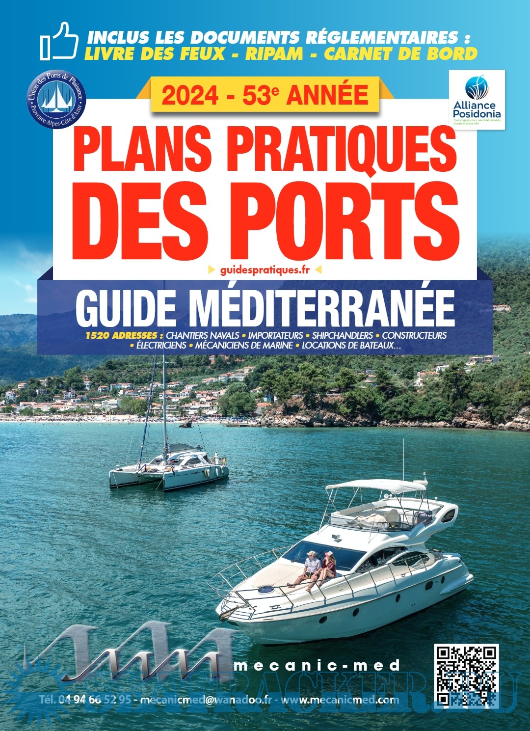Plans Pratiques des Ports - Guide Méditerraneé - Mecanic-Med [2024, PDF ...