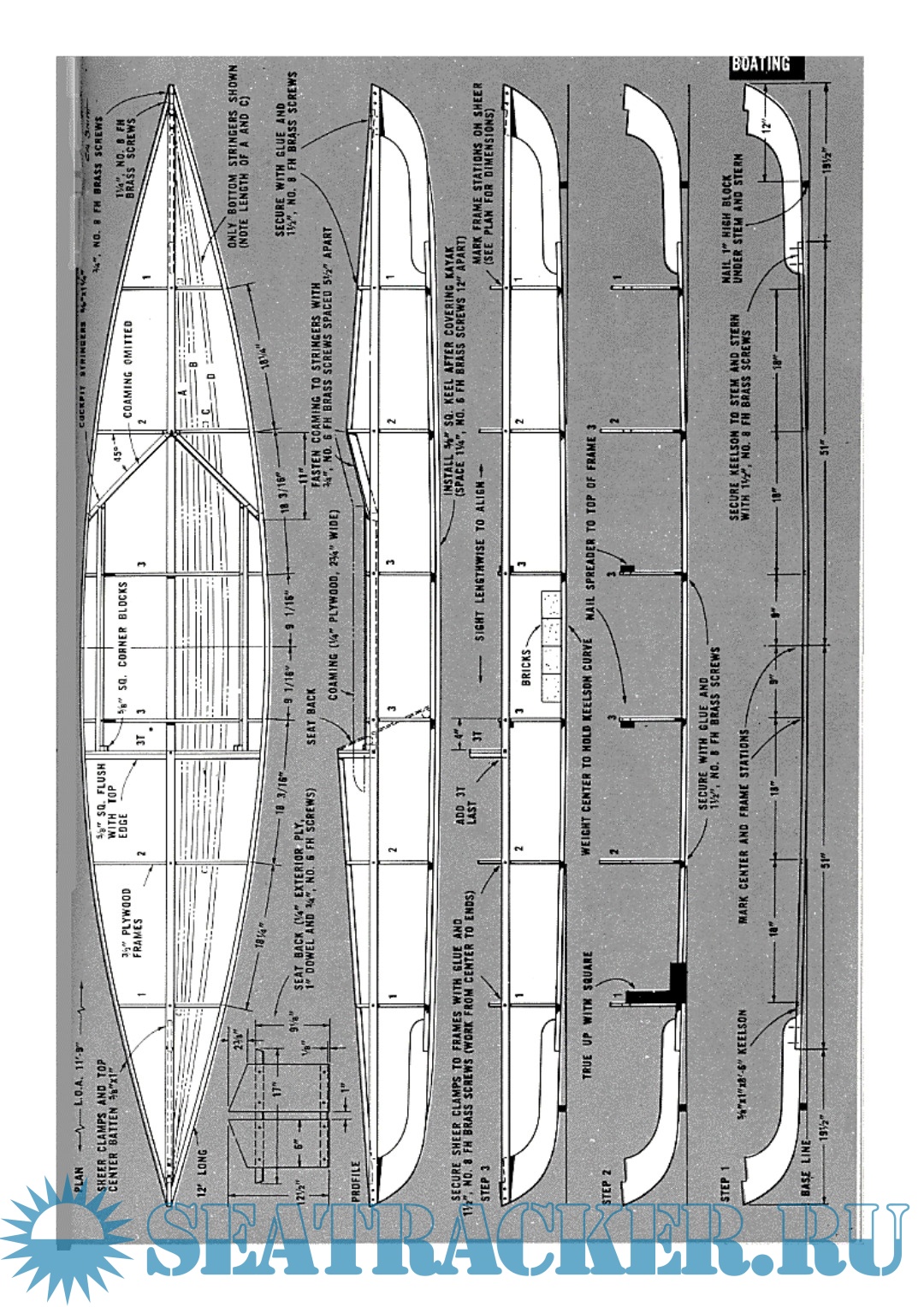 DIY wood boat free plans - DIY [2024, PDF] › Marine Tracker