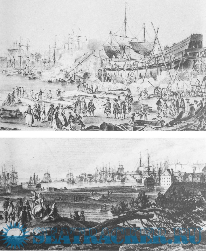Voiles et voiliers au temps de Louis XV et Louis XVI: Gravures et ...