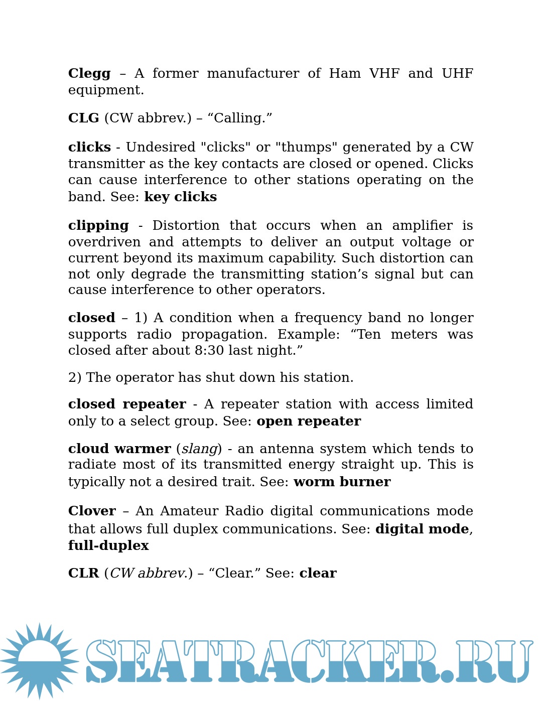 The Amateur Radio Dictionary - The most complete glossary of Ham Radio ...