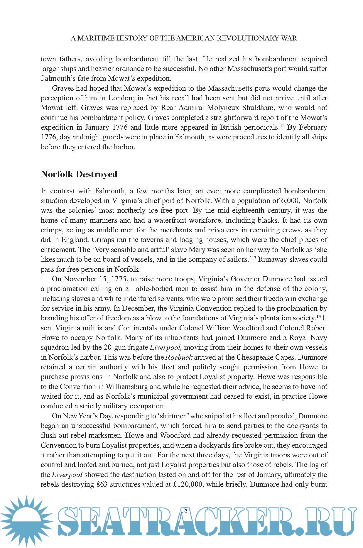 A Maritime History of the American Revolutionary War - Theodore Corbett ...
