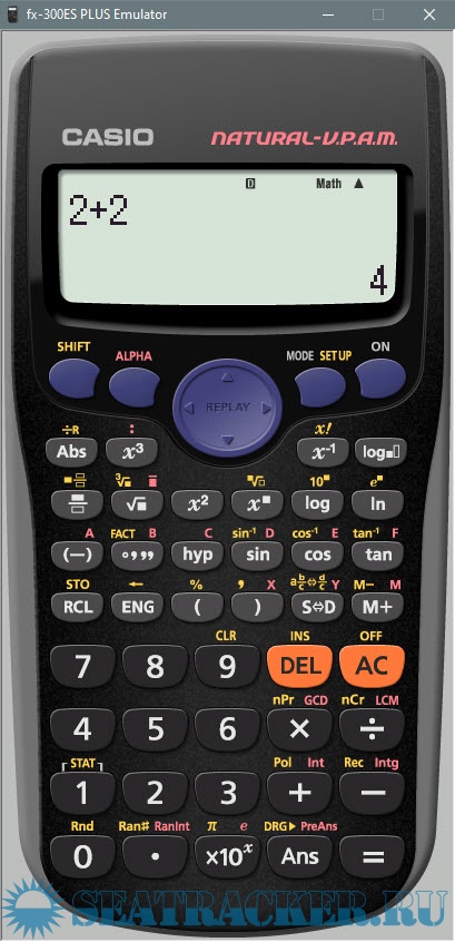 fx-ES PLUS Emulator v.4.0 (Casio Calculators Collection) - CASIO [2017 ...