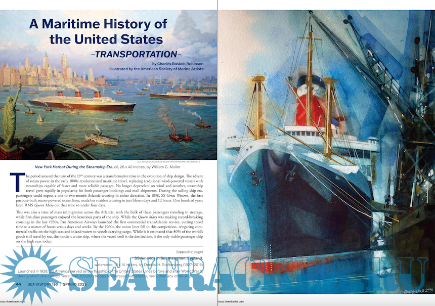 Sea History Magazine (Spring) - National Maritime Historical Society ...