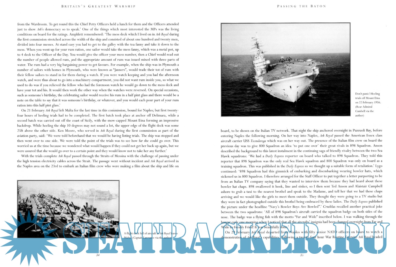 Britain's Greatest Warship HMS Ark Royal IV - Sutton Publishing [1999 ...
