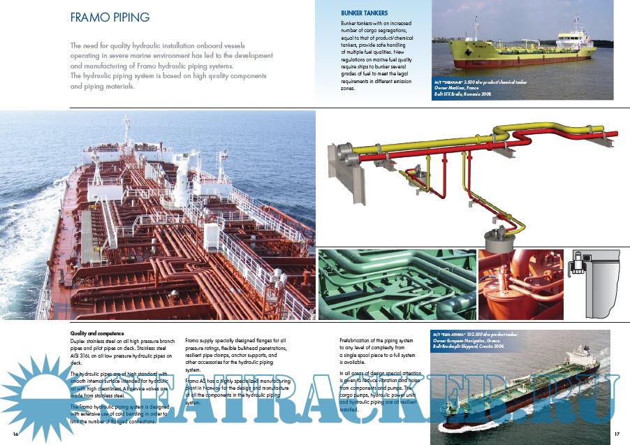 Framo cargo pumping system - Framo [2019, PDF] › Marine Tracker