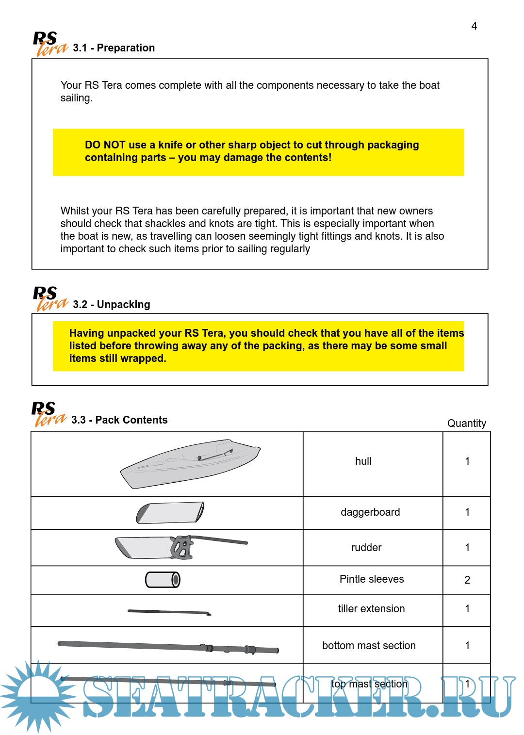 Rigging Manual V1 - RS Aero [PDF] › Marine Tracker