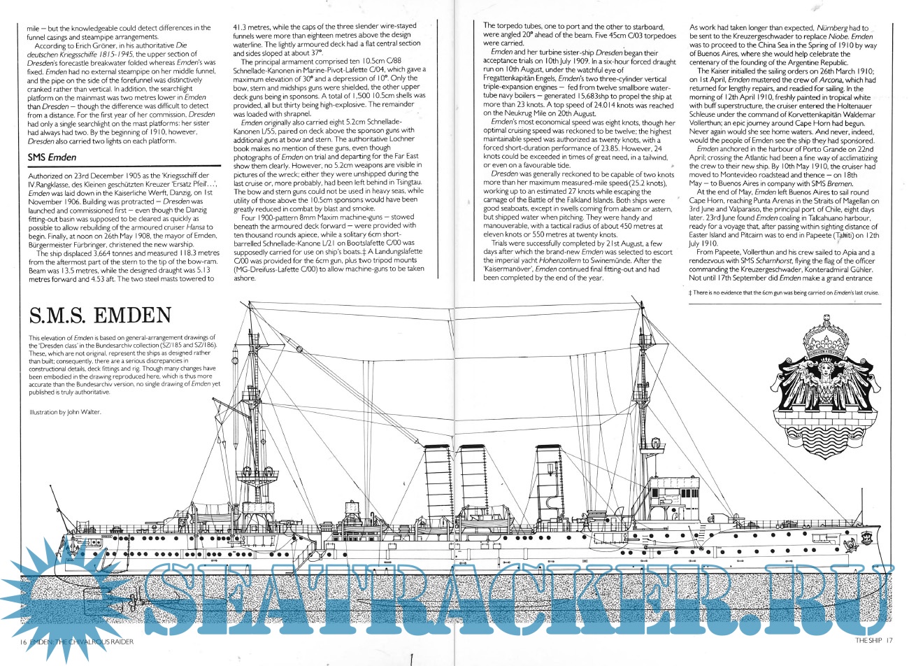 Emden: Last Cruise of the Chivalrous Raider, 1914 - Franz Joseph Von ...
