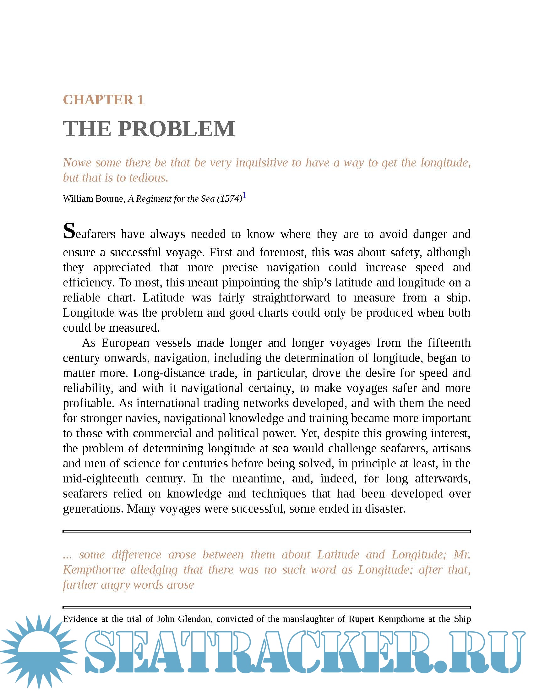 Finding Longitude: How Ships, Clocks and Stars Helped Solve the ...