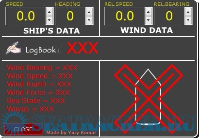 Wind Calculator v.3.0.0 - Yury Komar [2024] › Marine Tracker