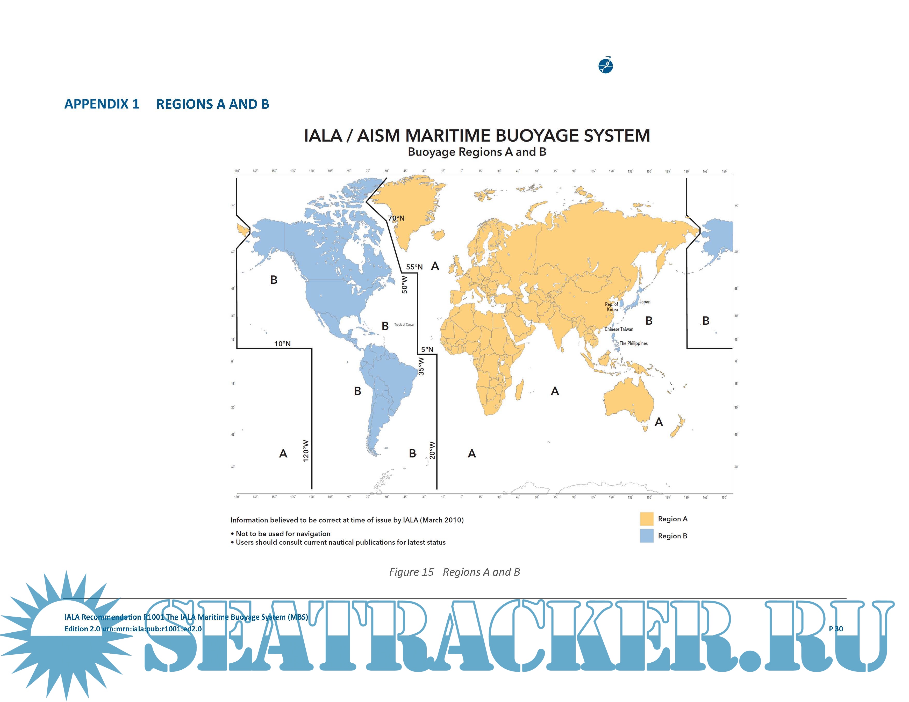 the IALA Maritime Buoyage System - IALA [2023, PDF] › Marine Tracker