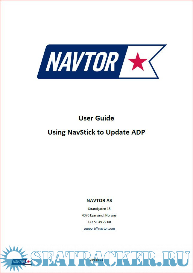 NAVTOR - NavTracker, NavBox, NavStation & NavStick User Guides - Navtor ...