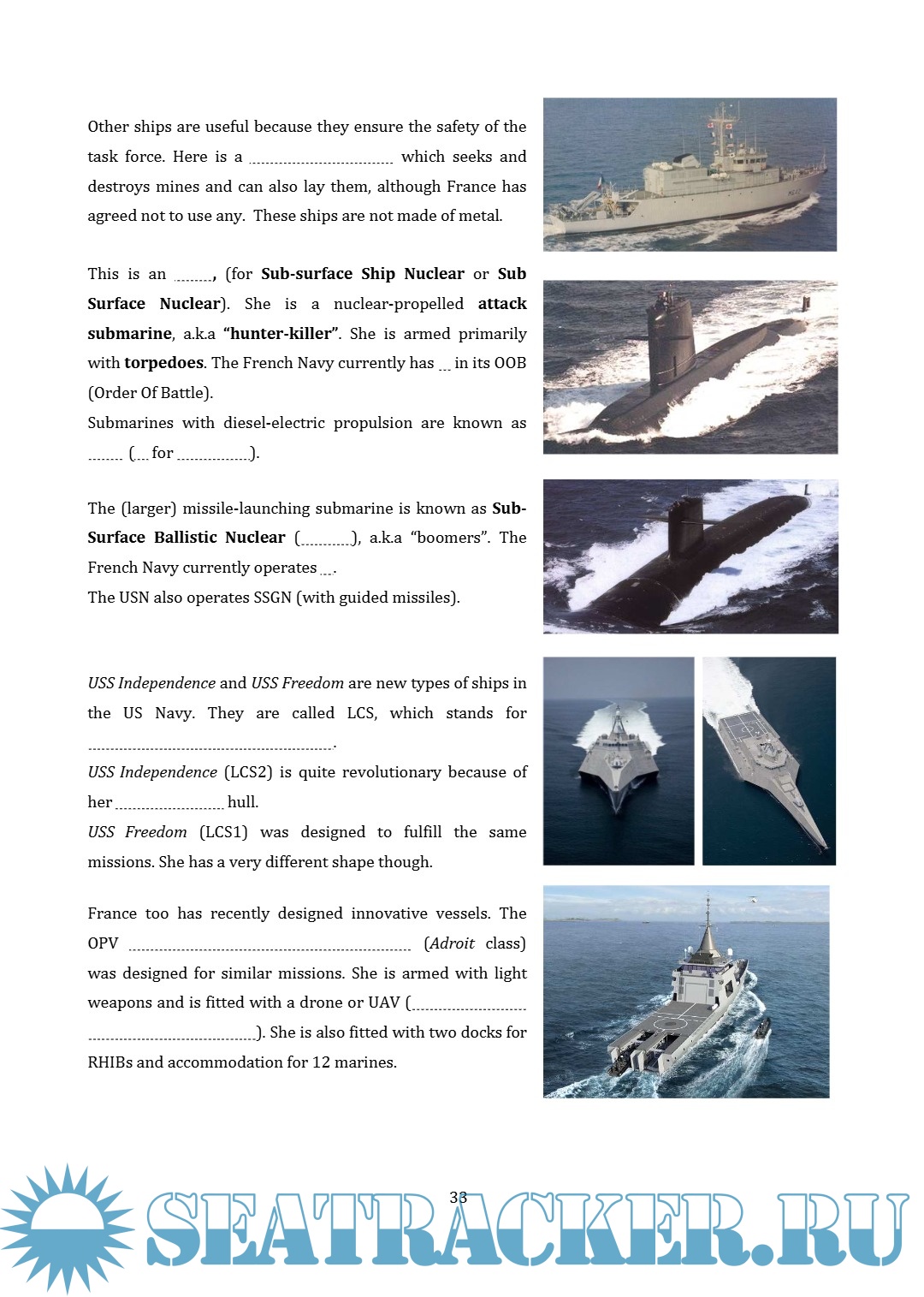 Maritime English Basics - Alcino Ferreira [2015, PDF] › Marine Tracker