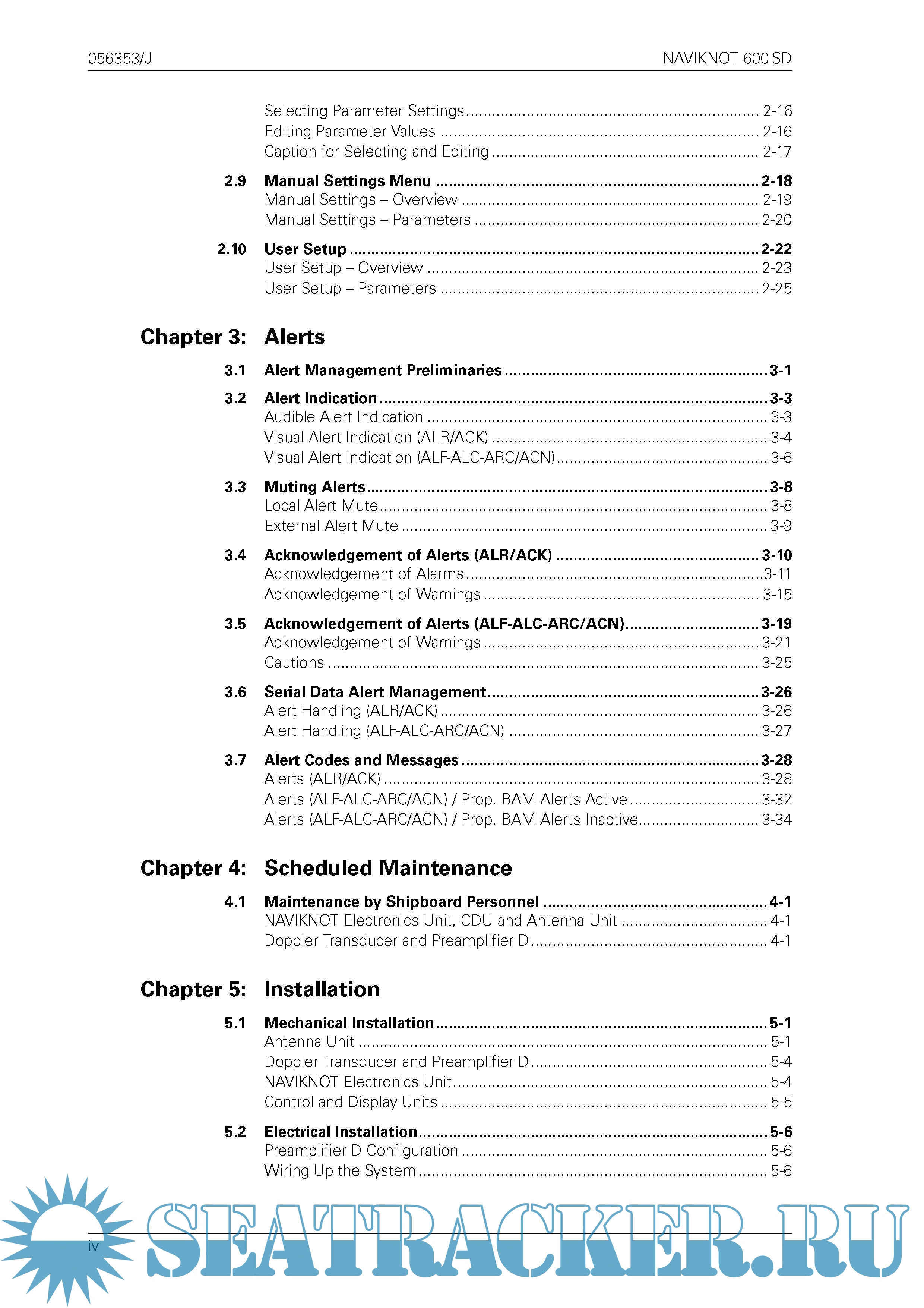 NAVIKNOT Multisensor Speed Log Series (500A, 600SD, 600SE) - Operation ...