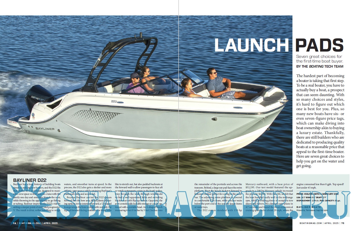 Boating - April 2025 - Kevin Falvey (Editor) [2025, PDF] › Marine Tracker