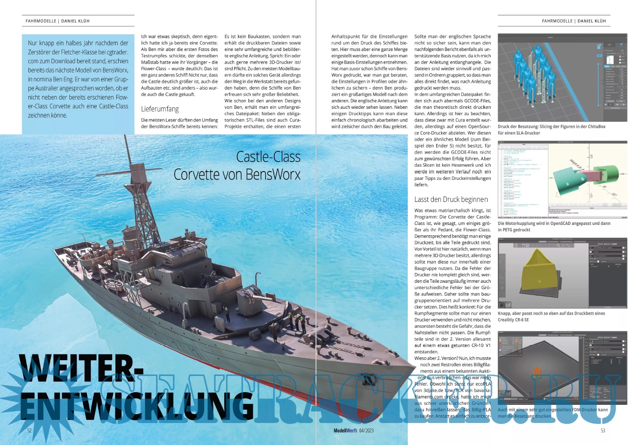 ModellWerft - April - Eric Schafenrort (Redaktor) [2023, PDF] › Marine Tracker