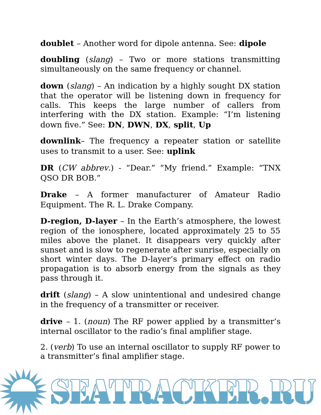 The Amateur Radio Dictionary - The most complete glossary of Ham Radio ...