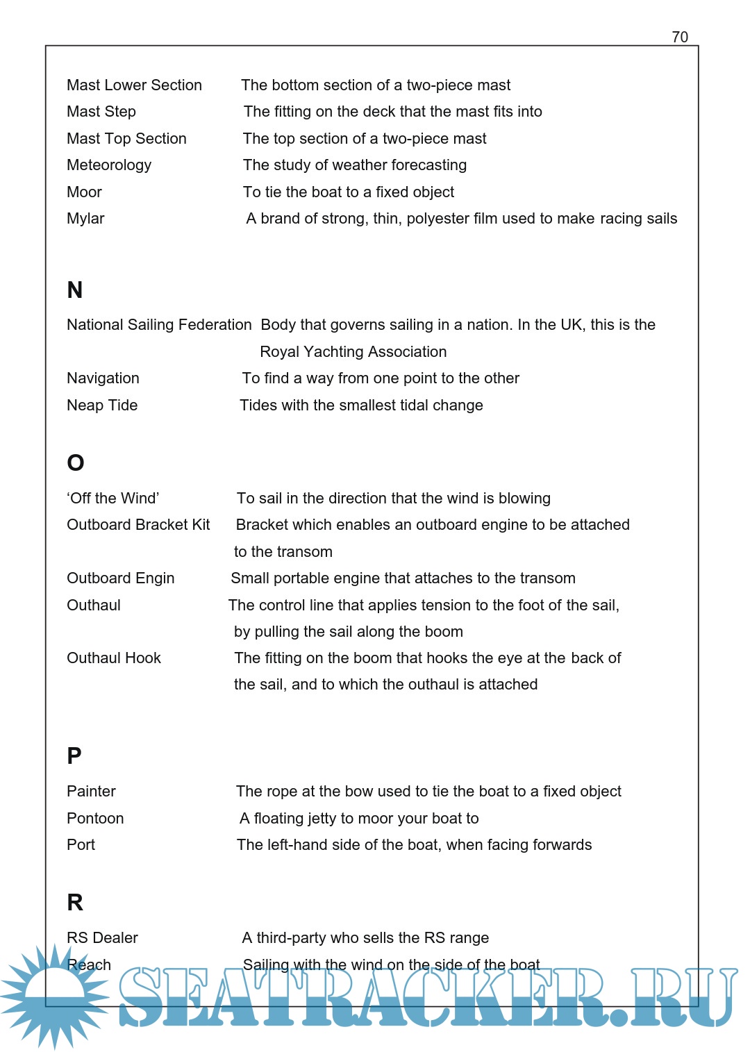 Rigging Manual V6 - RS Aero [PDF] › Marine Tracker