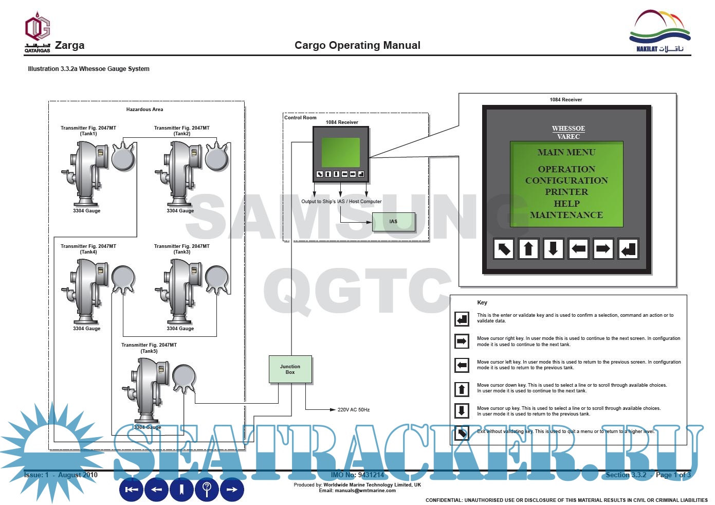 LNG Zarga Cargo and Machinery Operating Manual - Nakilat Qatar Gas ...